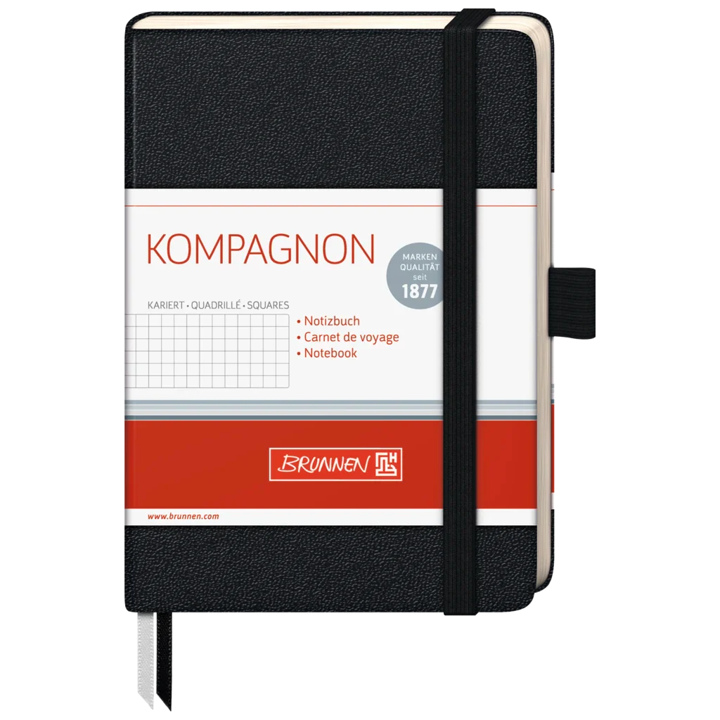 BRUNNEN Notizbuch Kompagnon – Stilvoller Begleiter für deine Ideen und ...